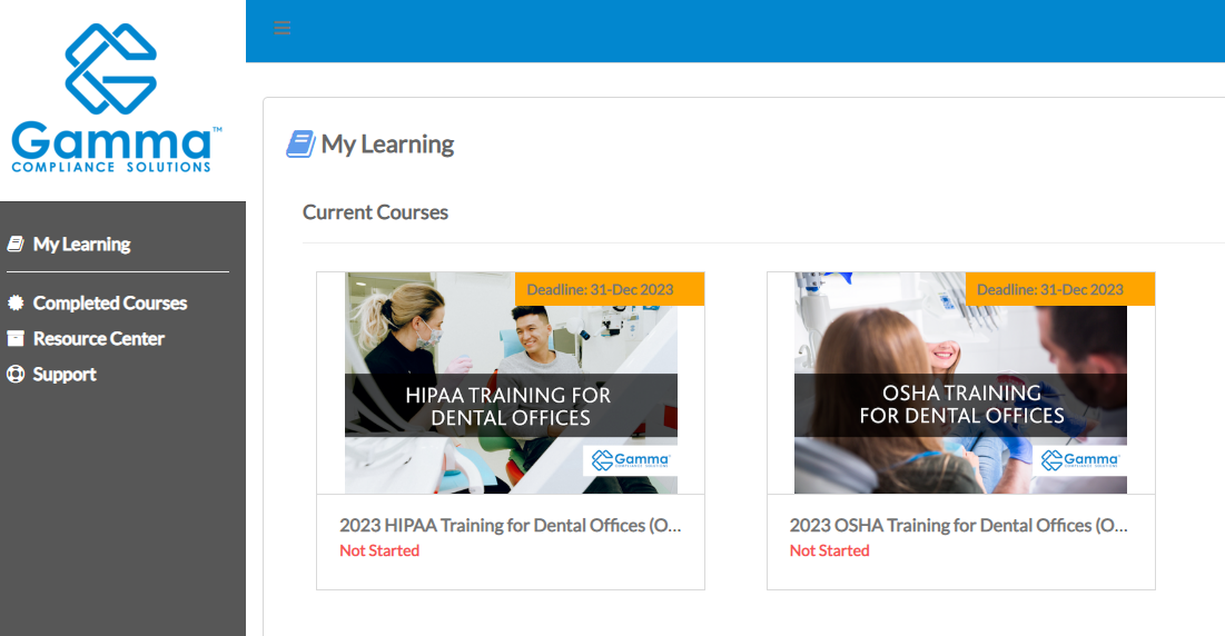 New Training Portal Interface! – Help Center